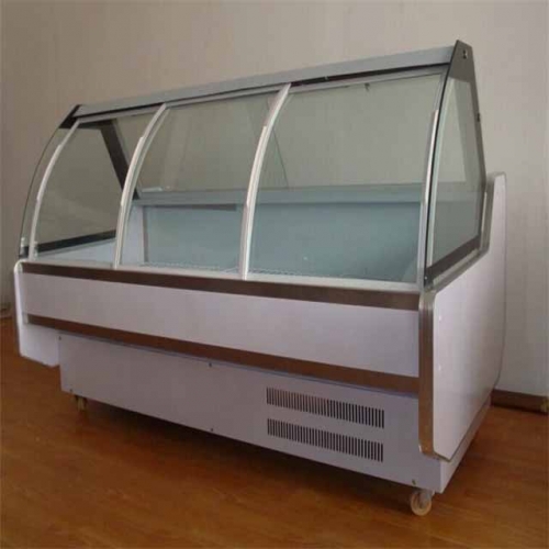 commercial meat shop open display cooler supermarket horizontal meat ...